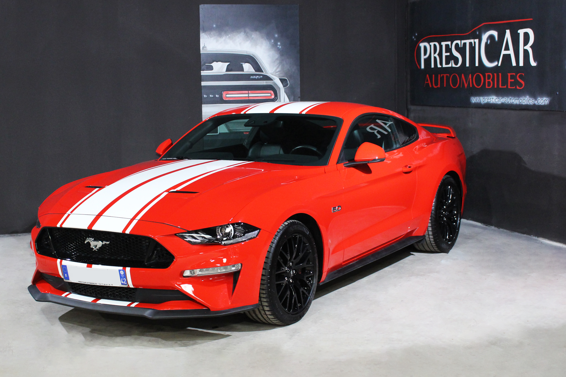 FORD Mustang GT 5.0 V8 450 Ch BVM 2019 - Presticar Automobiles